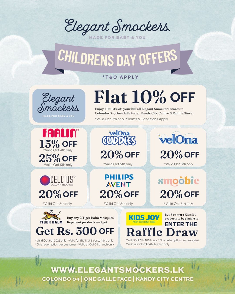 Children's Day 2025 Offers – Elegant Smockers