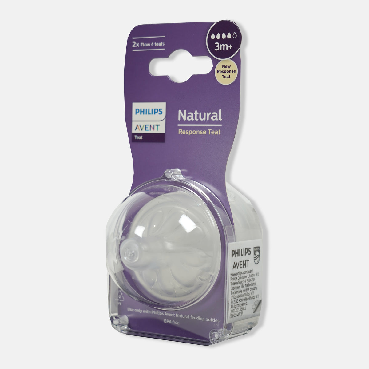 Baby Bottle Teats - Philips AVENT Natural Medium Flow Nipple 3m+ | Shop ...