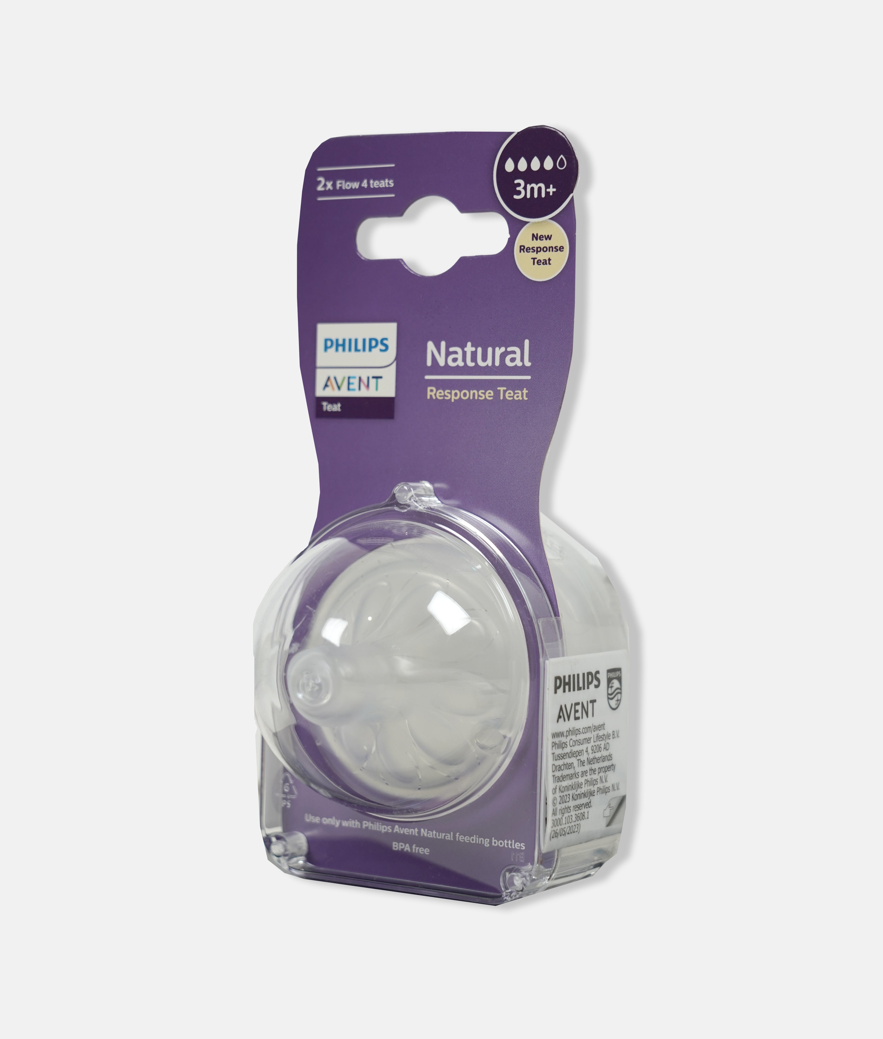 Baby Bottle Teats - Philips AVENT Natural Medium Flow Nipple 3m+ | Shop ...