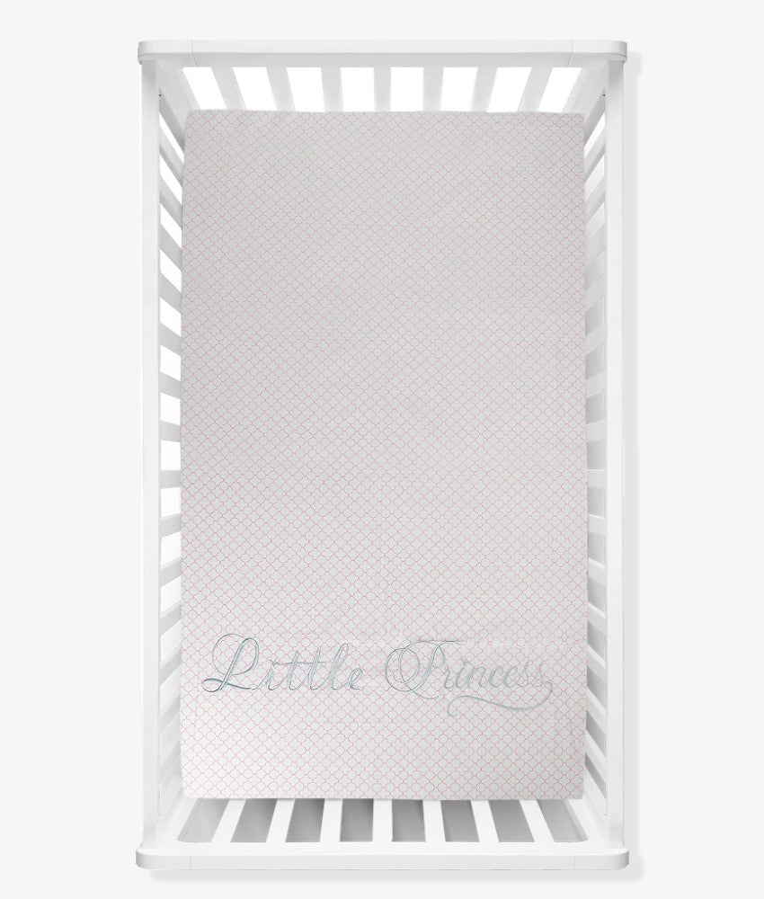Baby Cot Sheet – Little Princess Theme | Shop online | Elegant Smockers ...