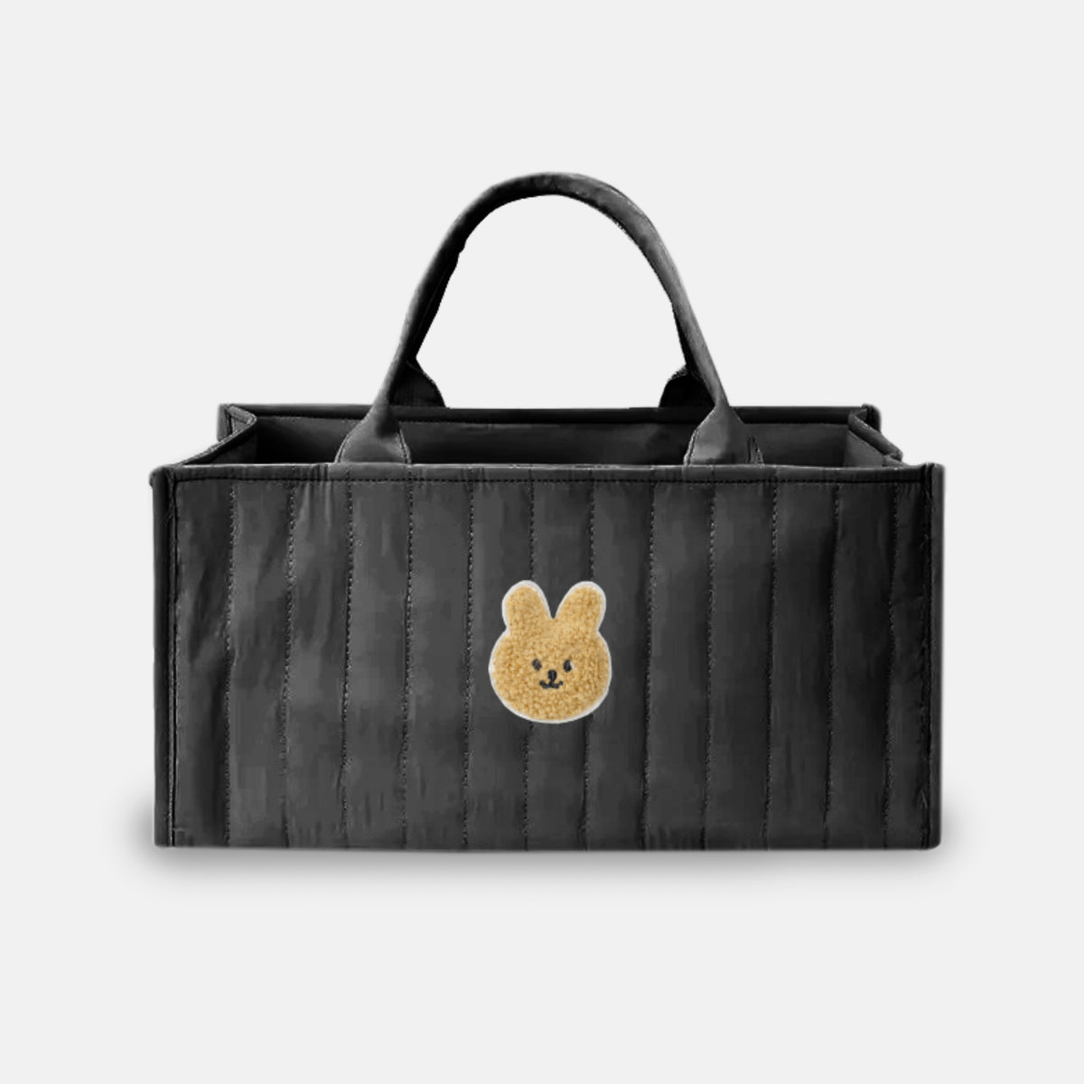 Baby Storage Caddy Organizer - Black Little Mocha Bear – Elegant ...