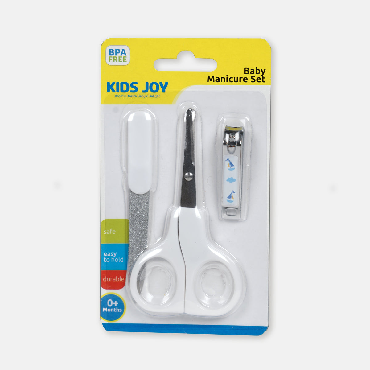 Kids Joy Baby Manicure 3Pcs Set - White| Shop online | Elegant Smockers ...