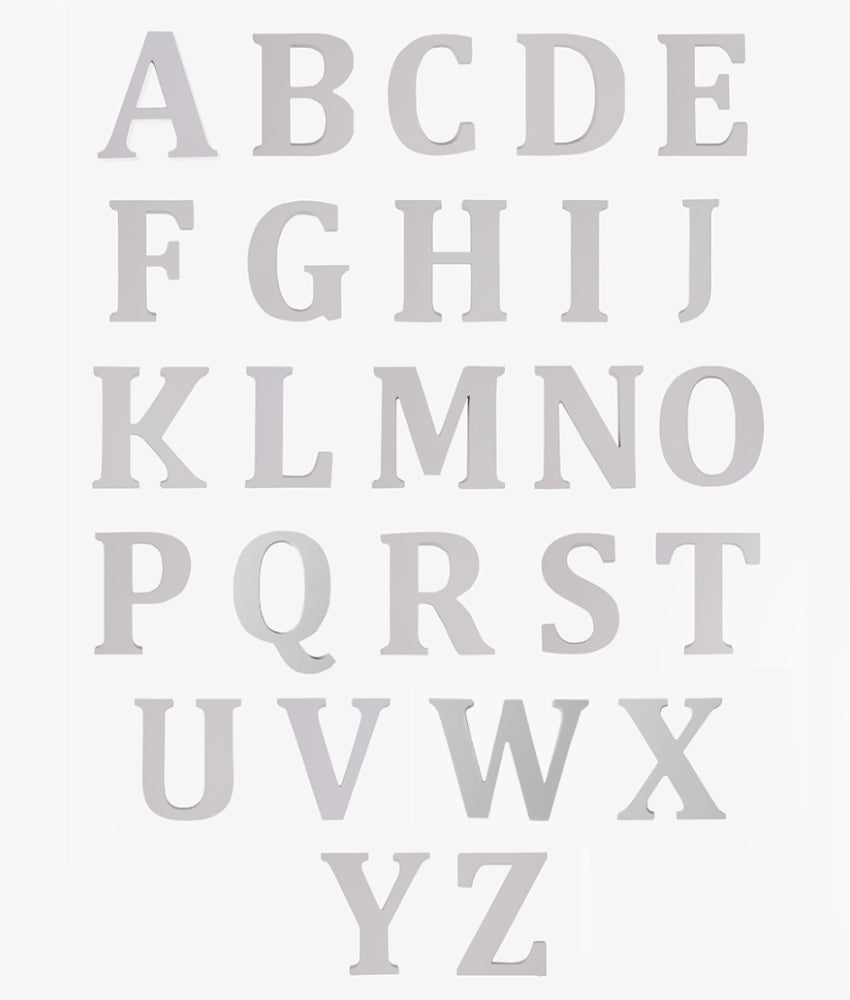 Wooden Alphabet Letters for Table Top Décor | Shop online | Elegant ...